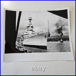 17 Diff Vintage 8 x 10 Navy Ship Photos WWII Era Hawaii & Others Lot #1 ...