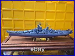 Battleship WW2 USS MISSOURI Metal Hull Model World War 2 Pearl Harbor ...