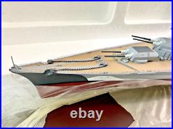 TAMIYA MASTERWORKS 21002 GERMAN BATTLESHIP BISMARCK 1/350 SCALE MODEL ...