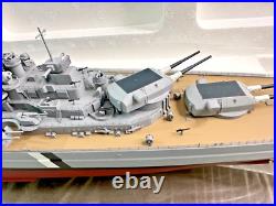 TAMIYA MASTERWORKS 21002 GERMAN BATTLESHIP BISMARCK 1/350 SCALE MODEL ...