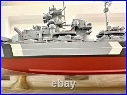 TAMIYA MASTERWORKS 21002 GERMAN BATTLESHIP BISMARCK 1/350 SCALE MODEL ...