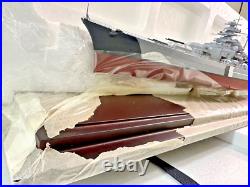 TAMIYA MASTERWORKS 21002 GERMAN BATTLESHIP BISMARCK 1/350 SCALE MODEL ...