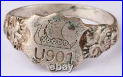 U901 Viking battleship U-boat WW2 German ring naval submarine U-Boot ...