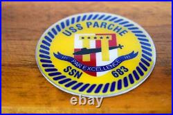 USS Parche SSN-683 Submarine Model, US Navy, Scale Model, Mahogany ...