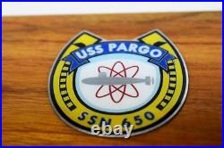 USS Pargo SSN-650 Submarine Model, US Navy, Scale Model, Mahogany ...