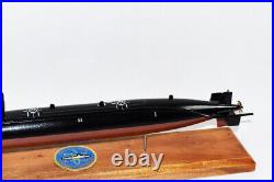USS Tunny SSN-682 Submarine Model, US Navy, Scale Model, Mahogany ...