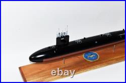 USS Tunny SSN-682 Submarine Model, US Navy, Scale Model, Mahogany ...